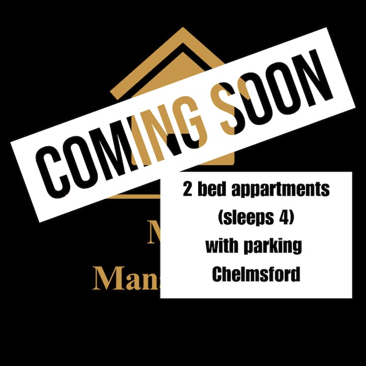Modern 2bed, City Centre, Private Parking, Balcony - Chelmsford