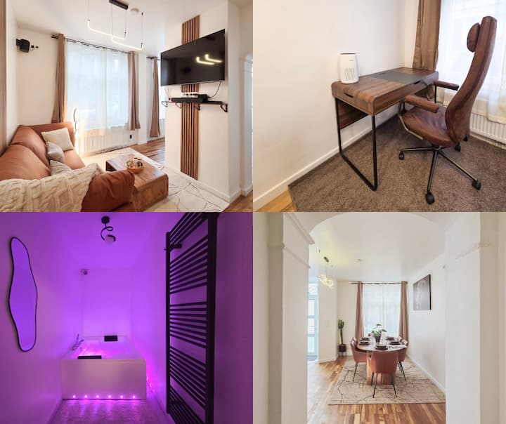 Black & Wood Design Avec Balnéo - Tournai