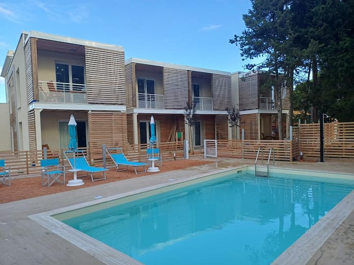 Mare E Piscina: Bilocale In Residence Esclusivo - San Vincenzo