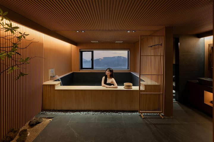 덴바스타 료칸 |코사메 |정통 일본식 료칸 |만덕산 숲캉스 |대형욕조 - Busan