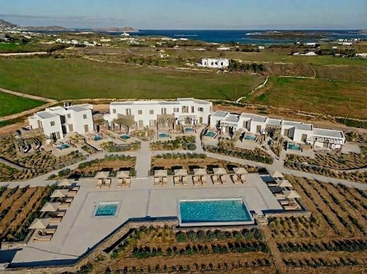 White Cliff Villa 8 | Plunge Pool & Sea View - Paros
