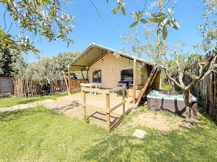 Glamping Il Poderino - Tenda Leccino - 4 Ospiti - Cecina