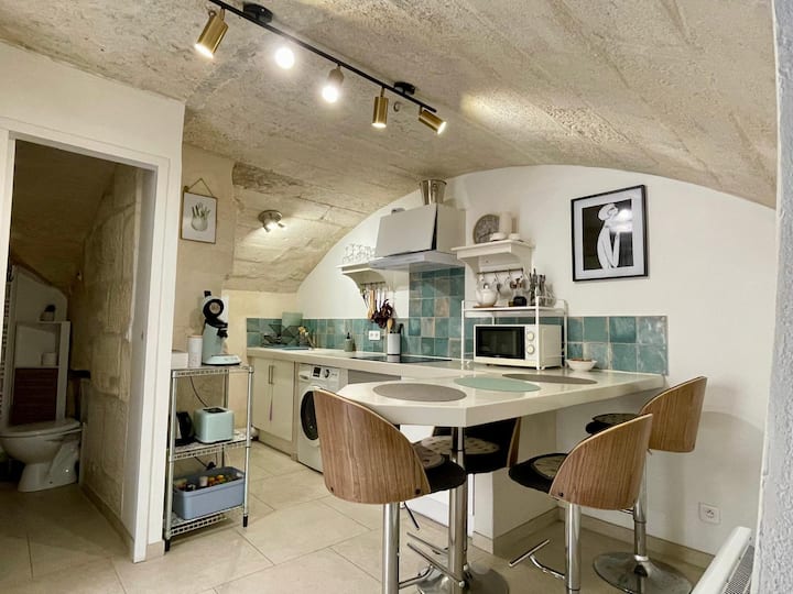 T1 Cocooning Au Pied Des Arènes Avec Cour. - Arlés