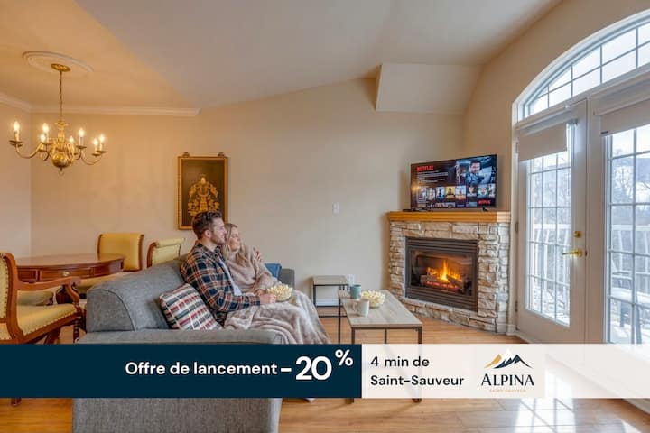 Condo Alpina - 3302 | Détente à St-sauveur - Mont-Gabriel, QC