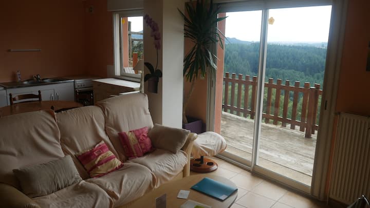 Appartement Lumineux Avec Vue Panoramique - La Clayette