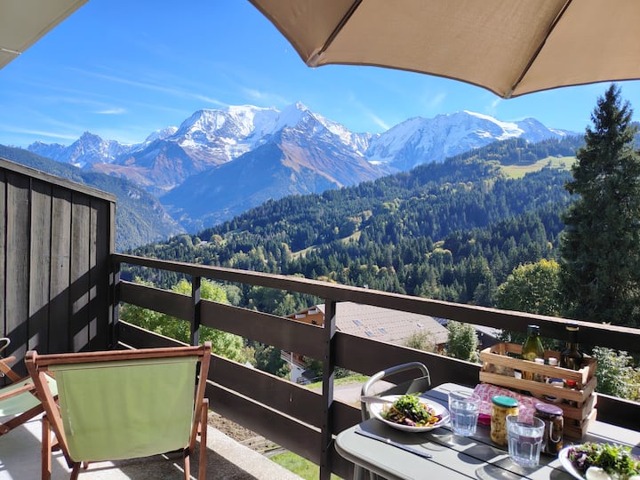 Vue Sur Le Mont Blanc Vacances Sportives Et Nature - Saint-Gervais-les-Bains