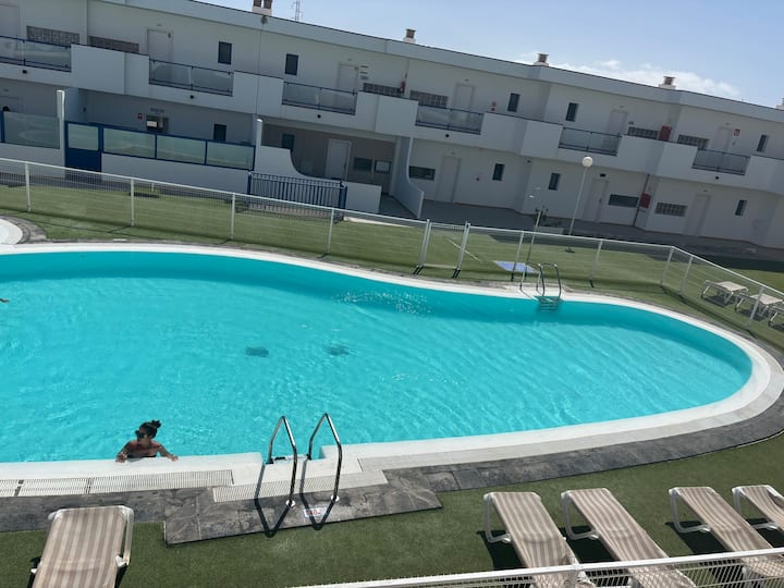 Casita Lola  Sunny Apartment With Pool - Costa Calma