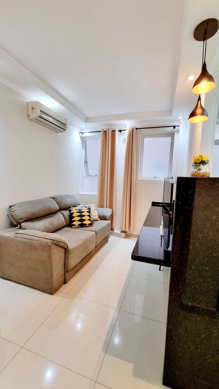 Apê Aconchegante Boqueirão | Ar, Wi-fi E Praia - Santos, Brasil