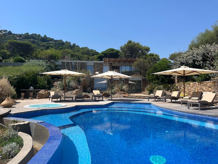 Magnifique Villa Bord De Mer 11 Pers - Bormes-les-Mimosas