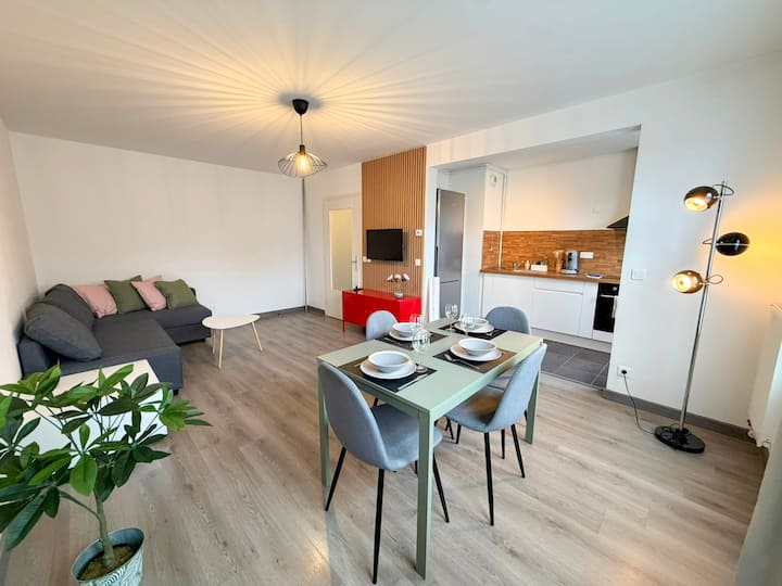 Superbe T2 Rénové Avec Parkings - Proche Belgique - Menin