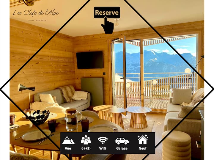 ÉVasion D’exception – Vue & Sérénité - L'Alpe d'Huez