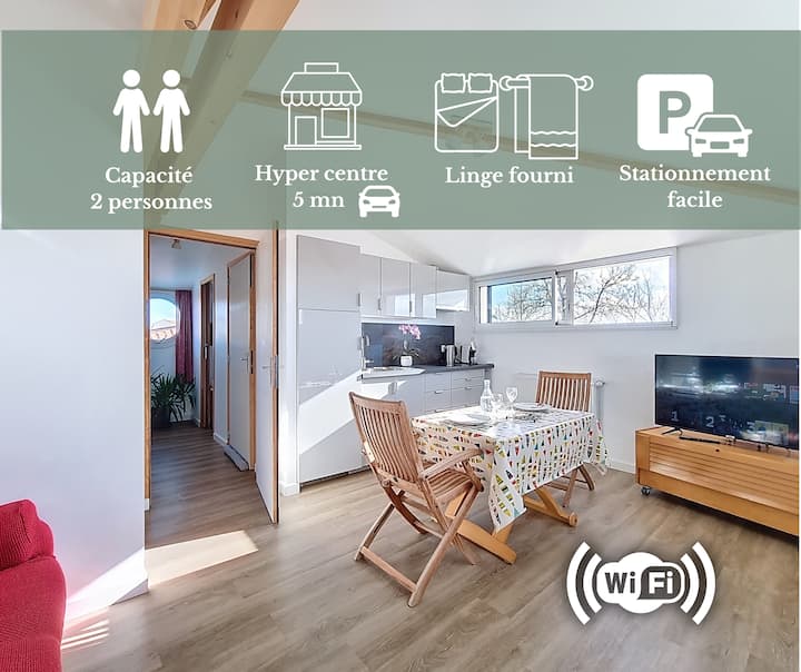 Le P'tit Yon *Wifi *Stationnement Gratuit - La Roche-sur-Yon