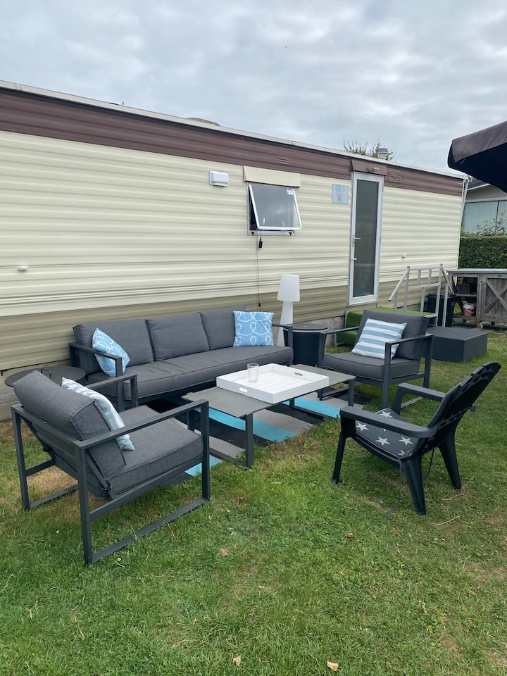 Ruime Stacaravan 4 Personen Op Camping In Kortgene - Goes