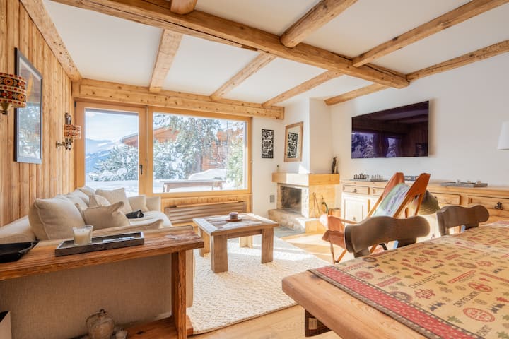 Cosy, Alpin • Terrasse • Parking Intérieur - Bagnes