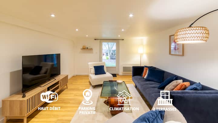 Maison De Ville De 160m2 à Agen - 4 Pers - Garage - Agen