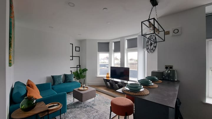 Contemporary 3br Apartment Cardiff Central - Cardiff