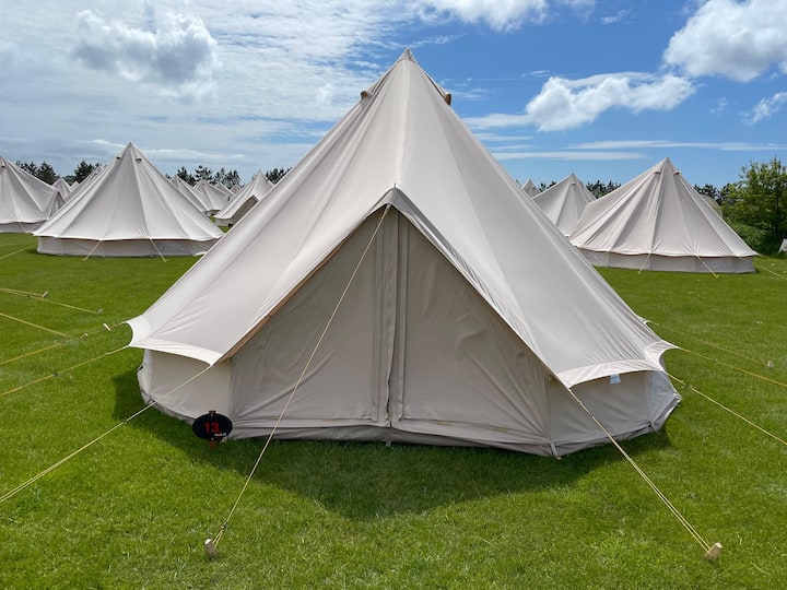 Isle Of Man Campsite - Glamping Tent - Isle of Man