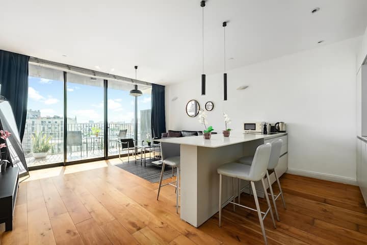 Sophie -Cozy 1br Apartment With Pool Gym, Sea View - Tel-Aviv