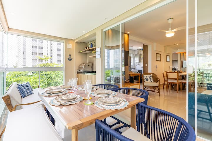 Apt Frente A Praia| Churrasqueira - Brazil