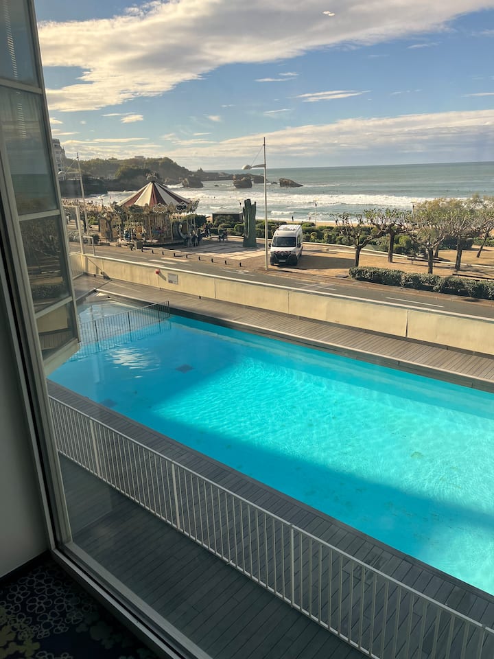 Alfred - Grande Plage, Centre Ville, Piscine- - Biarritz