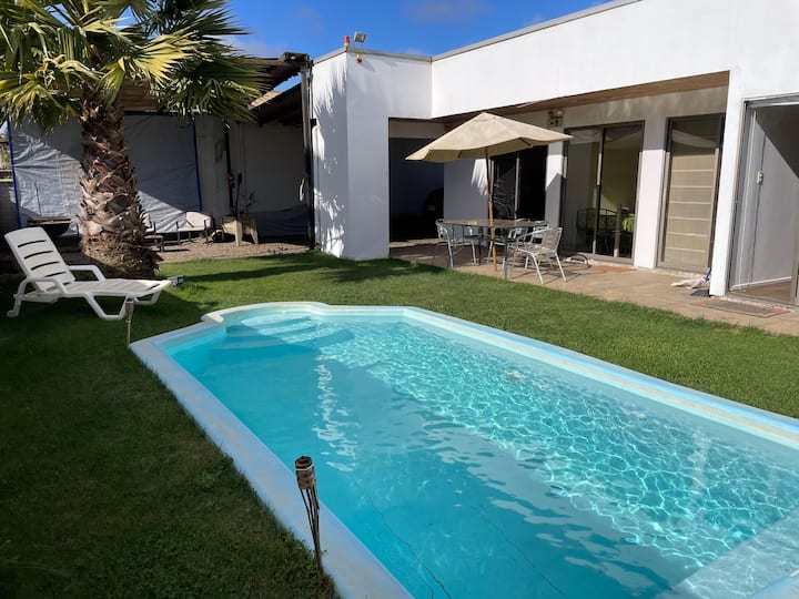 Casa Con Piscina Privada Y Parrilla | El Tabo - El Tabo