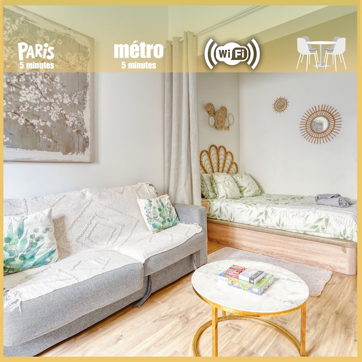 Ecrin De Sérénité : Votre Refuge à 5 Mn Paris - La Courneuve