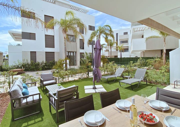 Luxury Mirador Ground Floor Apartment Santarosalia - Cartagena