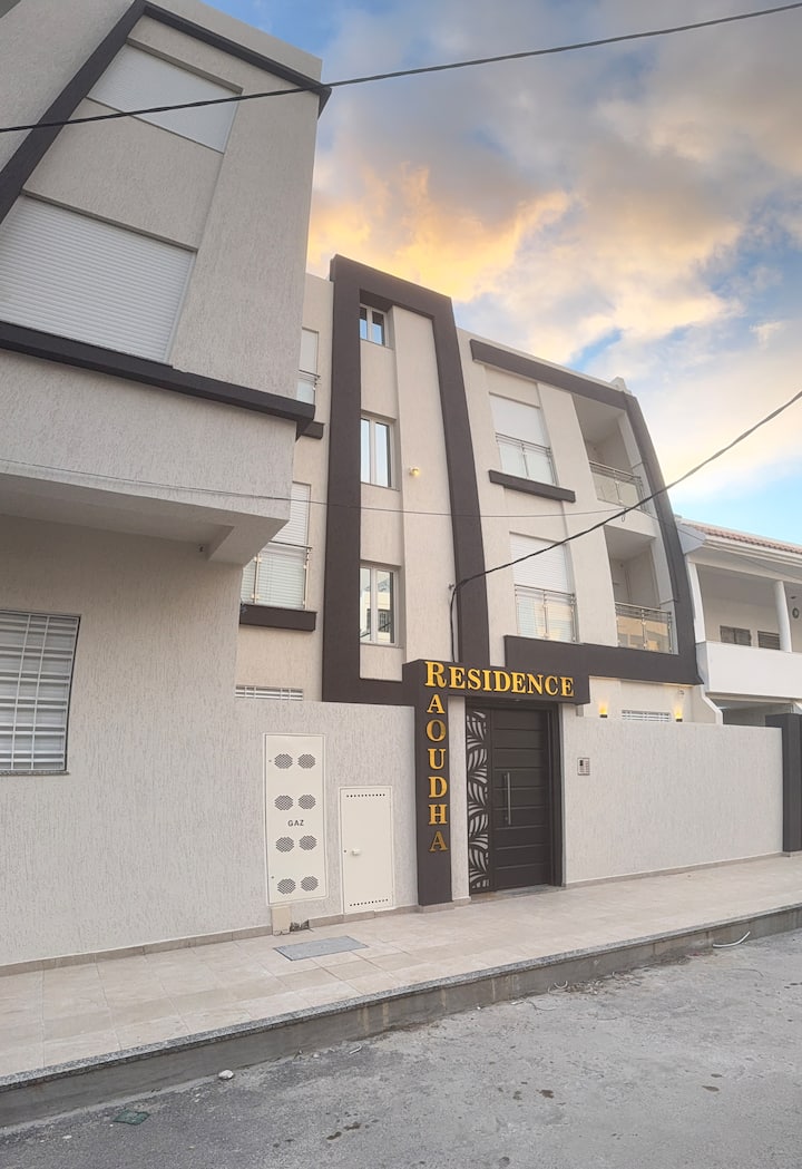 Schöne Neubau Wohnung Monastir S+1 - Monastir