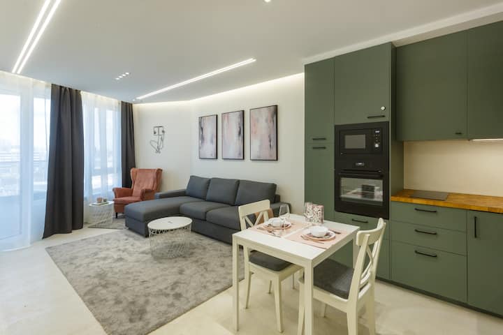 Modern New Apartment Next To Airport With Parking2 - Aéroport de Sofia (SOF)