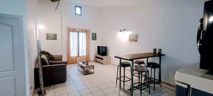 Charmant Appartement De 55 M2 Au Cœur Du Village - Beaumes-de-Venise