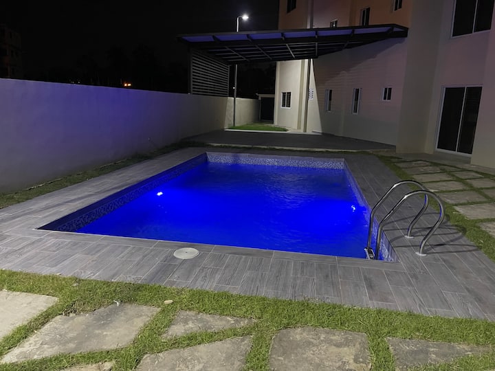 Apartamento Moderno De 3 Habitaciones Con Piscina - Dominican Republic