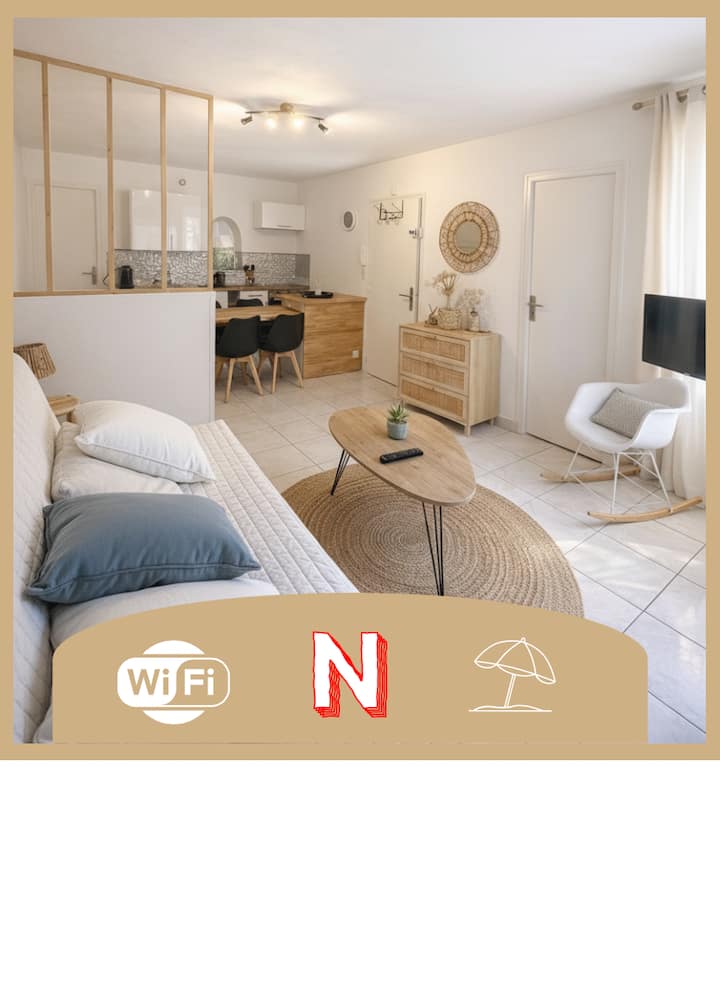 Cosy & ÉLégant Studio, Proche De La Mer. - Pornichet