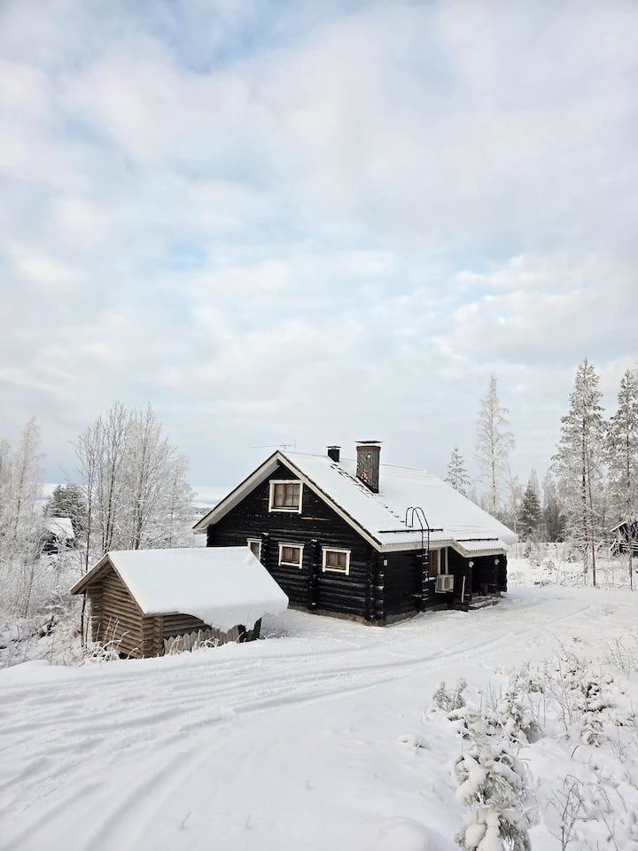 Rinnemökki Upeilla Järvinäkymillä -