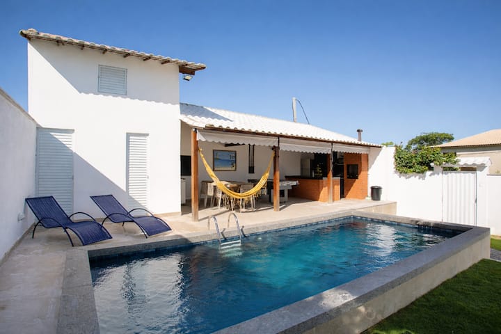 Quintal De Búzios/casa Com Piscina E 3 Suítes - Cabo Frio