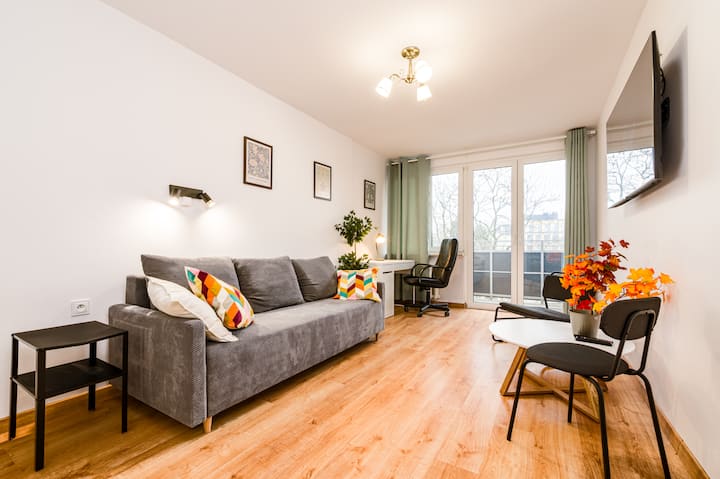 Old Town Square Apt - Balcony, Top Location - Wrocław