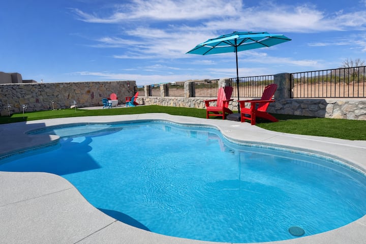 Red Hawk Hideaway | Backyard Resort - Las Cruces, NM