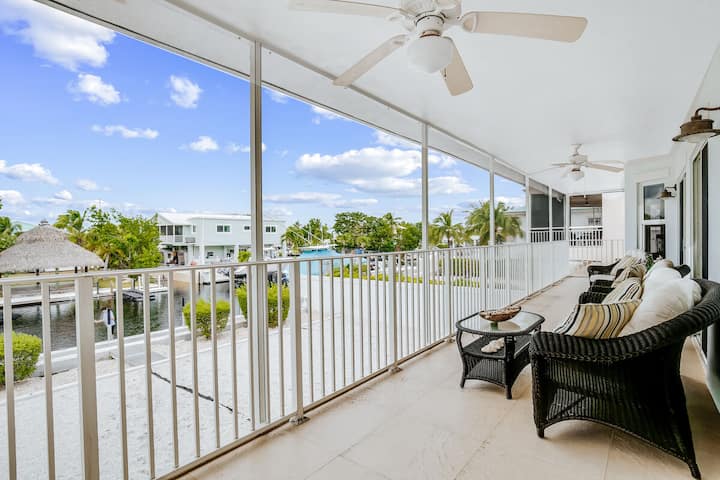 Waterfront 4br With Boat Dock & Screened Porch - Key Largo, FL