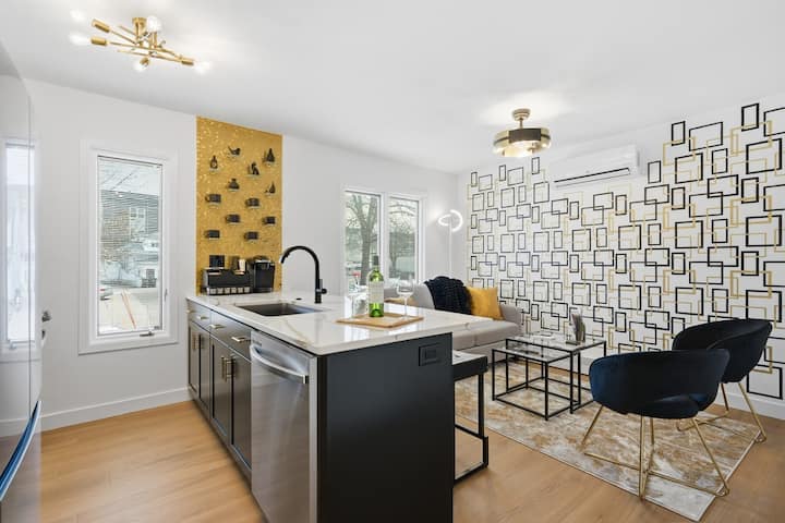 Modern 1br Near Carver‑hawkeye + Free Parking - アイオワ・シティ, IA