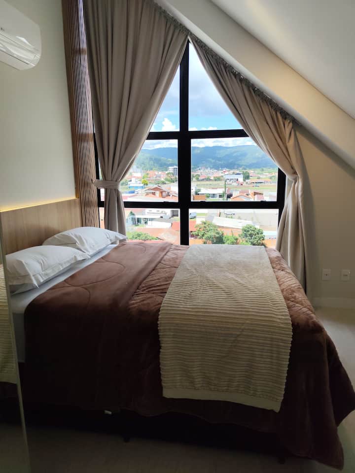 Apto Duplex Com Linda Vista Pôr Do Sol - Urubici