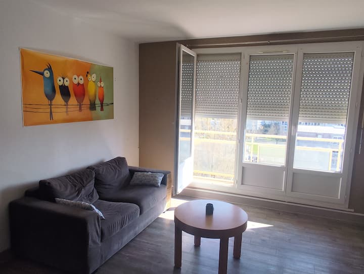 Appartement Spacieux Avec Balcon 4 Personnes - Bourges