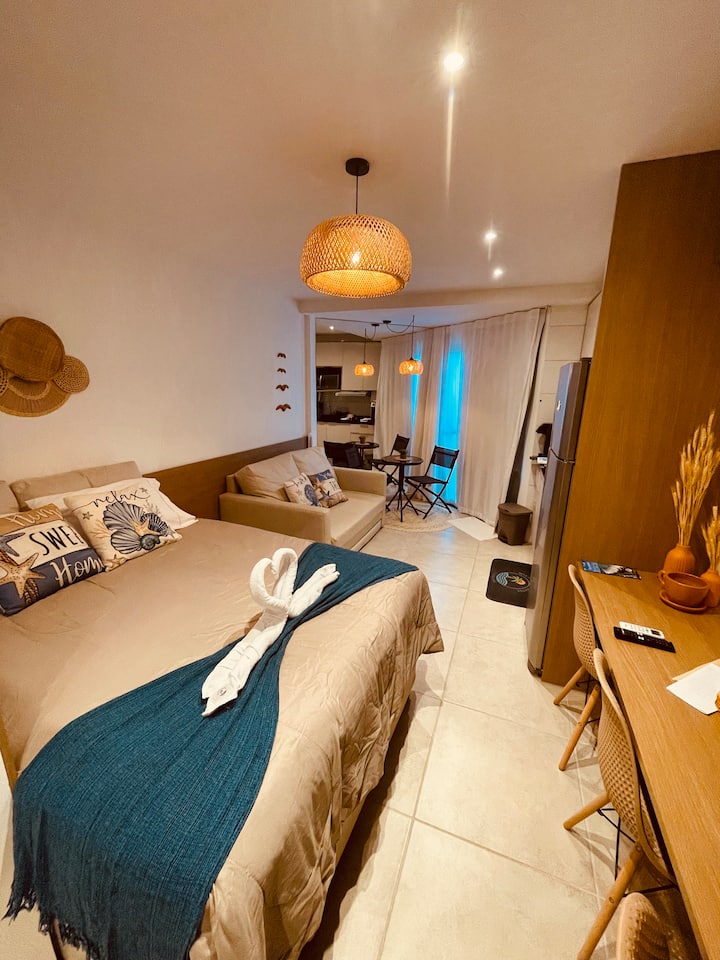 Praia Dos Carneiros: Flat Com Jacuzzi Privativa. - Praia dos Carneiros