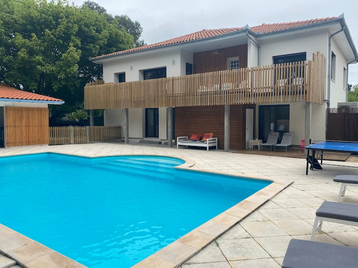 Villa Spacieuse Et Confortable Vue Sur La Rivière - Mimizan
