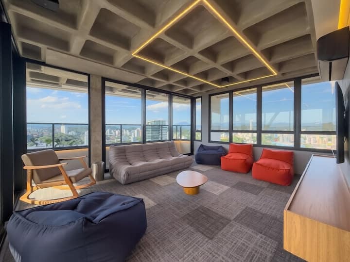 Loft Novo E Completo A 300m Da Vila Germânica - Blumenau