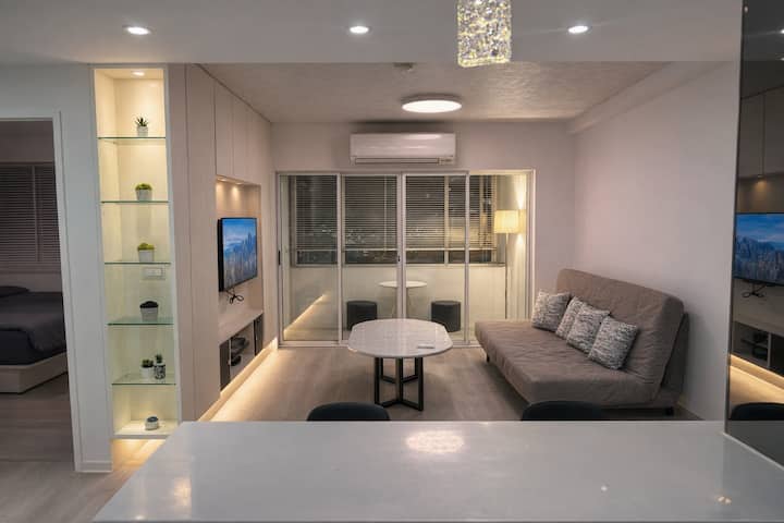 Taipeimainstation/2bedroom/6people/3minmrt/freegym - Taiwan