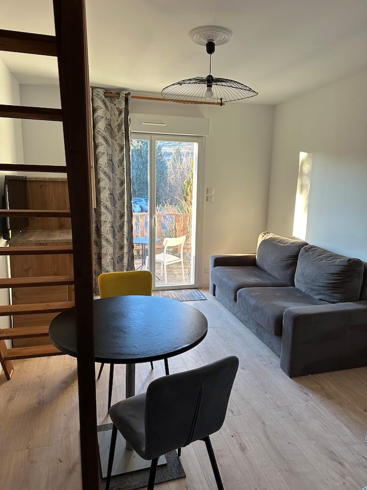 Studio Avec Mezzanine Et Terrasse - Gérardmer