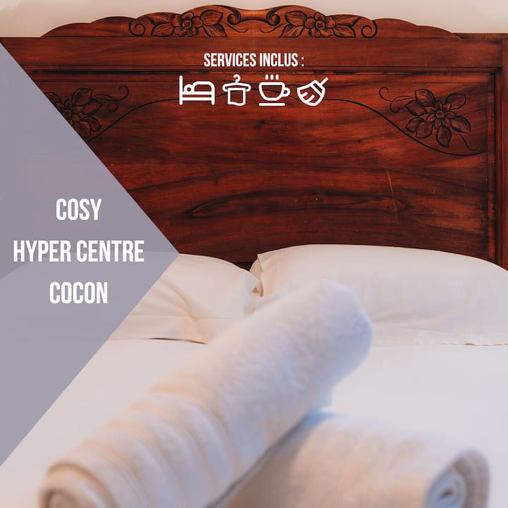 Le Nid Douillet • L'esprit Chalet En Centre Ville - Châteauroux