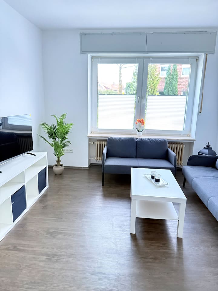 Geräumige 4-zimmer-wohnung/8 Betten Schnellem Wlan - Lingen