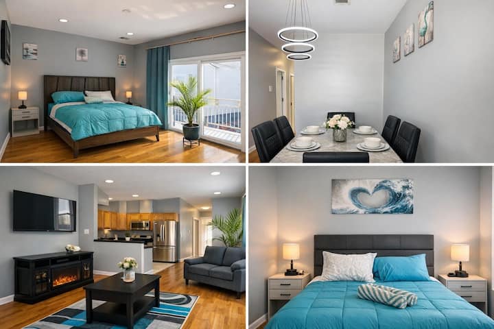 Elegant 3br Family Apt W/ Jacuzzi Near Nyc&metlife - Hoboken, NJ