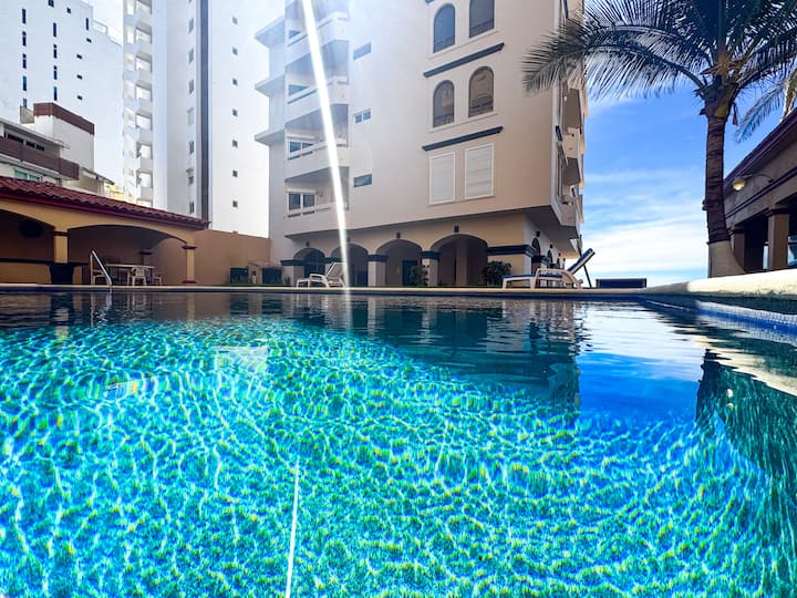 Marinadelrey/albercaclimatizada/piedeplaya - Mazatlán