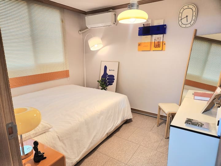 신규할인/한옥마을 도보8분/시내중심/세련된공간/추억여행/가족여행/출장 - Jeonju-si